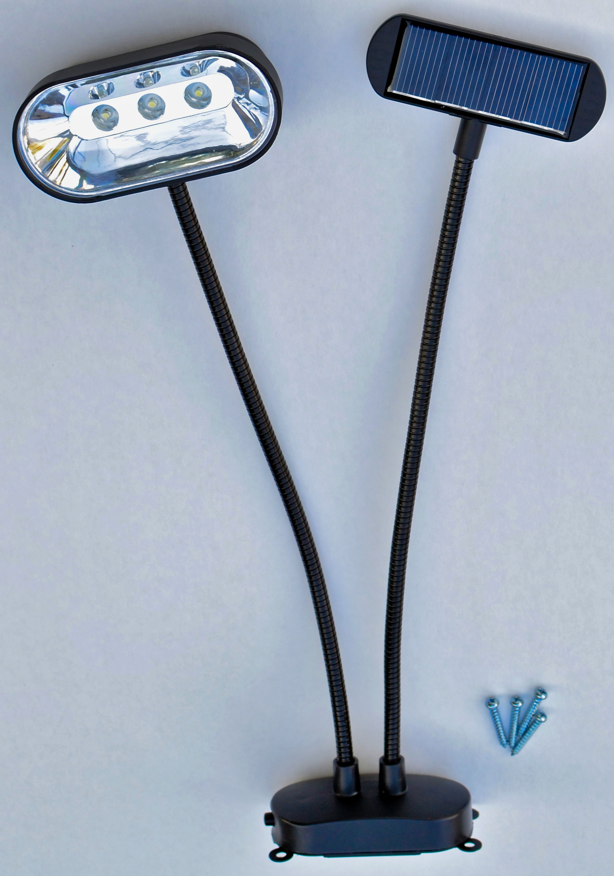 Arlmont & Co. Vanesa Black Solar Powered Spot Light Pack | Wayfair