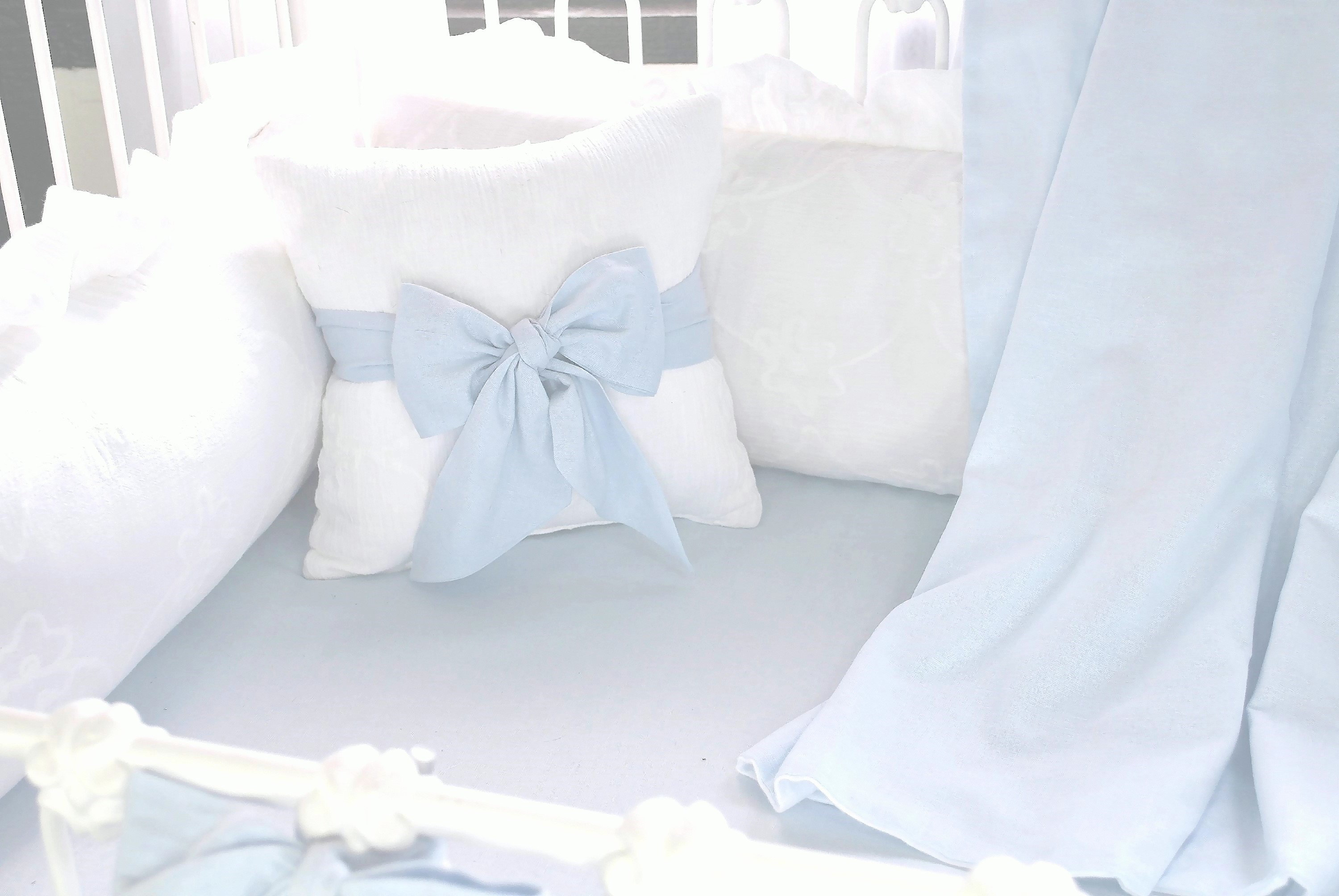 Blueberrie Kids Bow Throw Pillow Cover & Insert | Wayfair