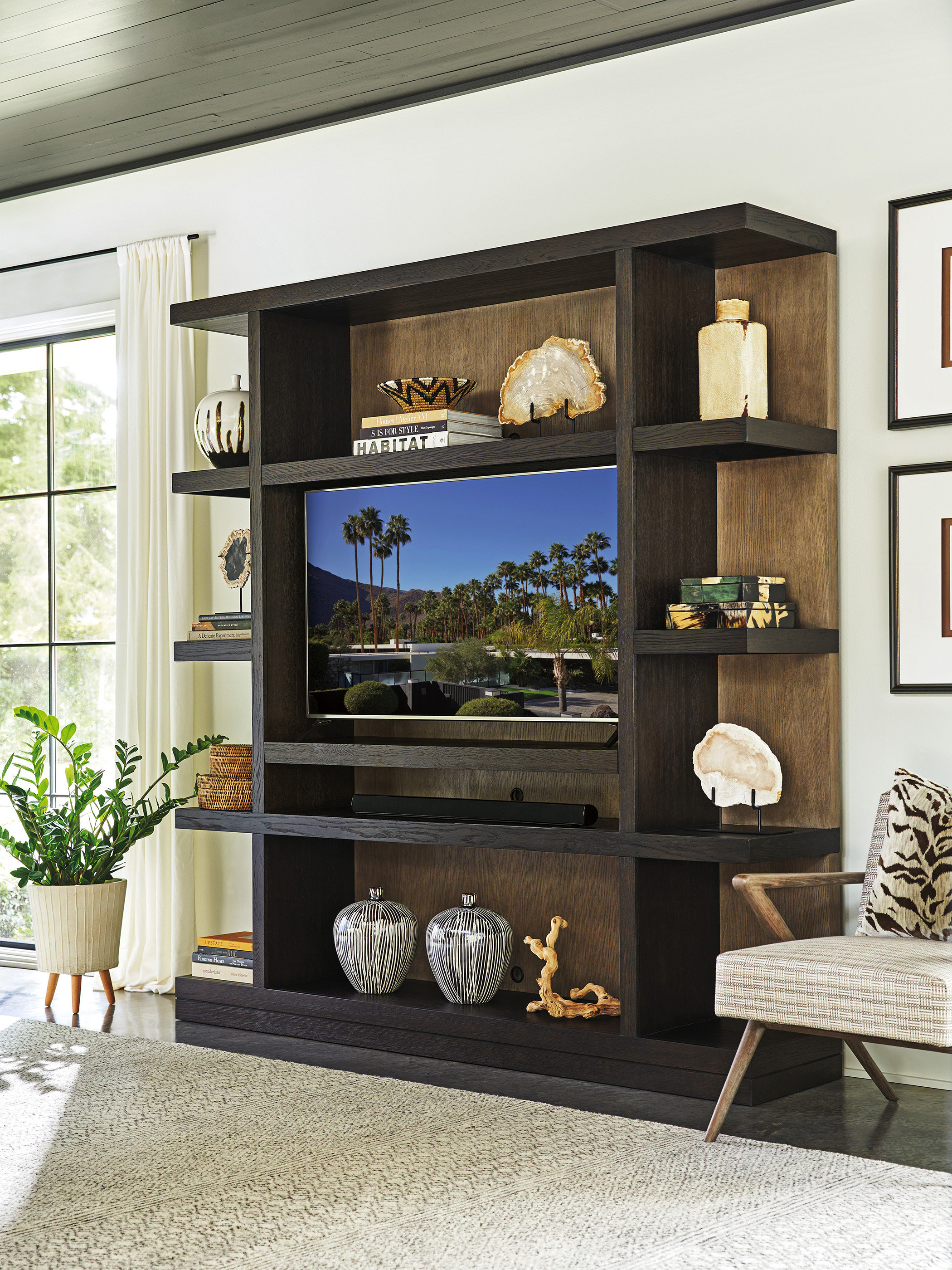 Lexington Zanzibar Sanderson Media Wall Unit | Wayfair