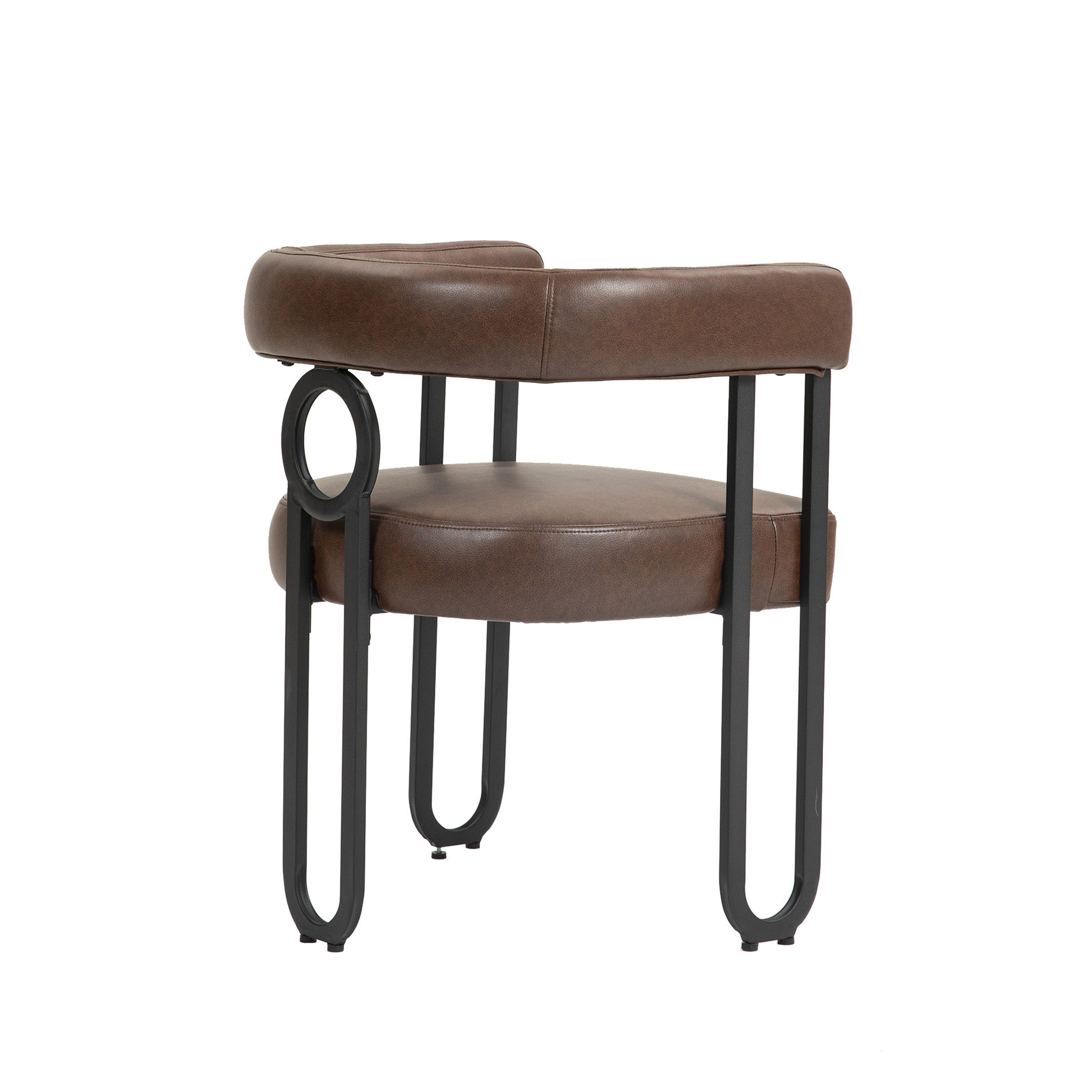 Mercer41 House Hold Bar Stools Set of 2, Modern Bar Stool with Back ...