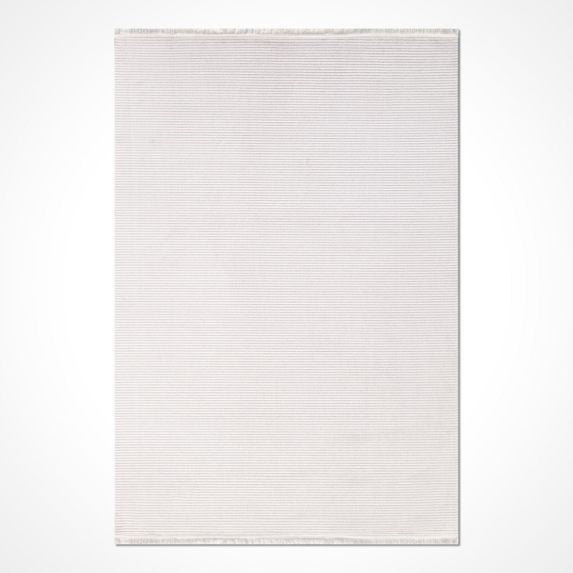 Ebern Designs Modern/Striped Beige Machine Washable Non-Slip Area Rug ...