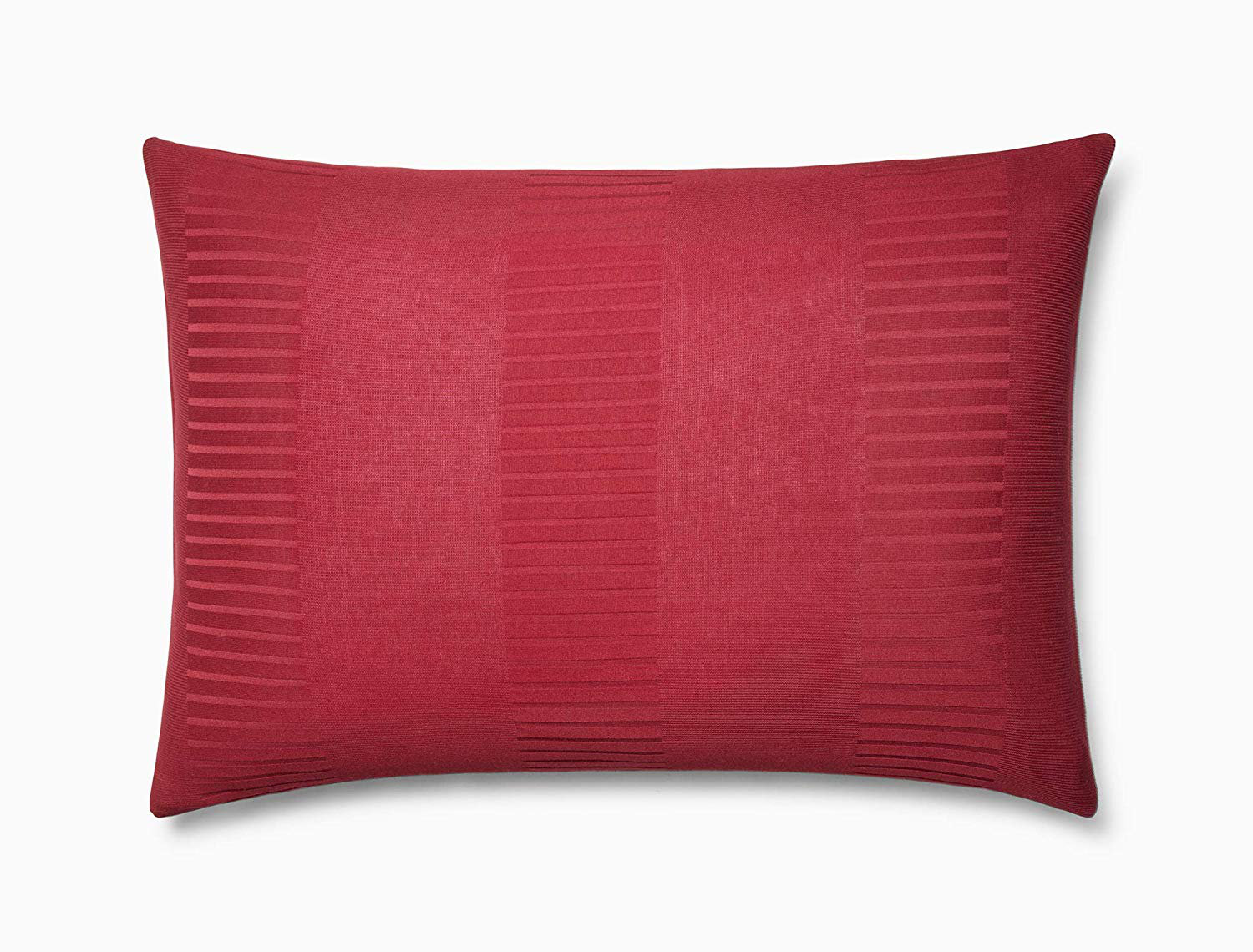 Calvin Klein Home Modern Cotton Steve Bedding Sham Burgundy | Wayfair