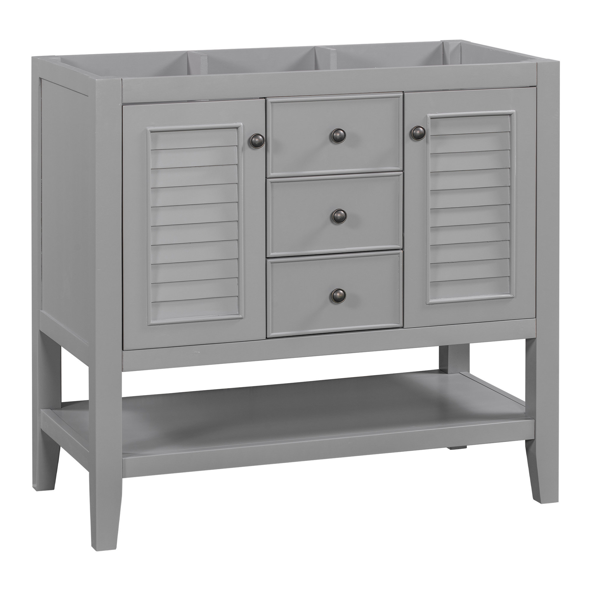 TODAY DECOR 35 Single Bathroom Vanity Base Only | Wayfair