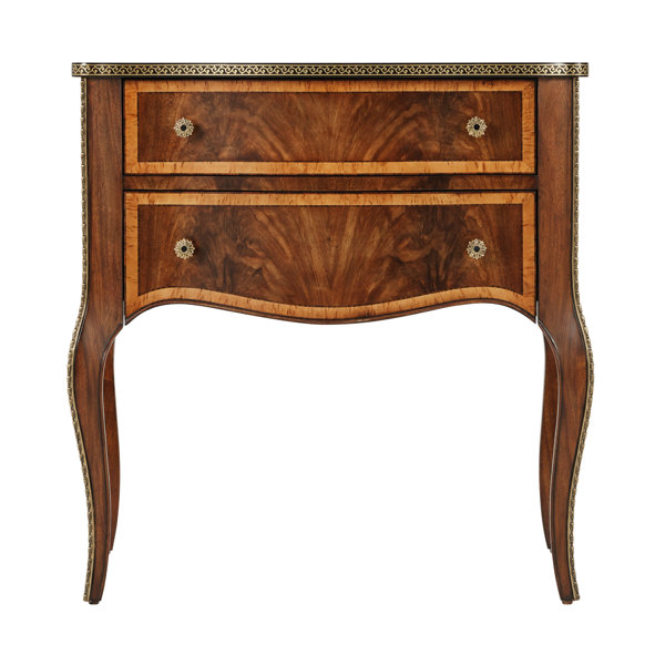 Theodore Alexander Harper 2 - Drawer Solid Wood Nightstand by Stephen ...