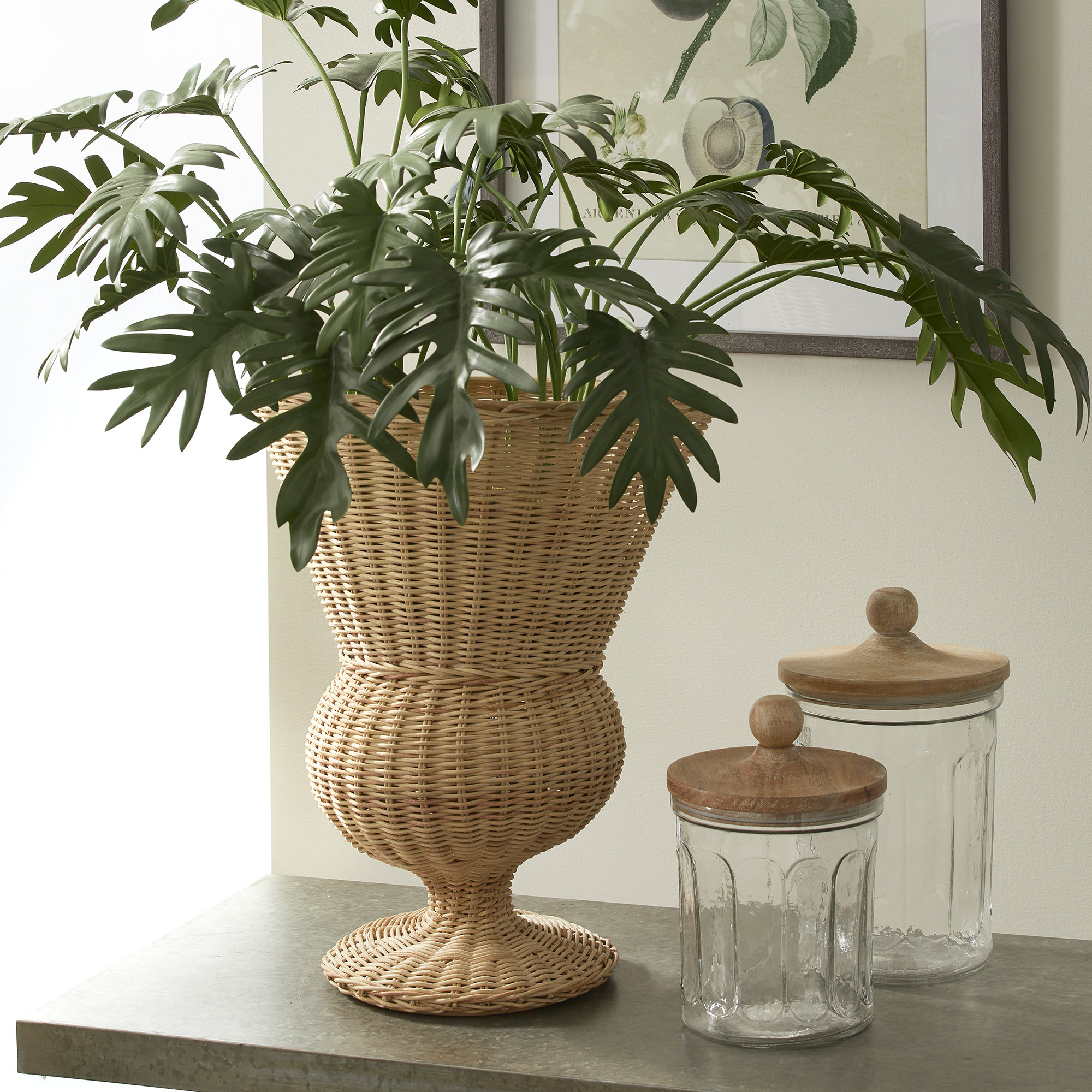 Beachcrest Home™ Kulp Wicker Urn & Reviews | Wayfair