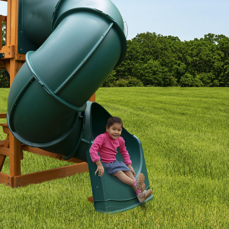 Swing-n-Slide Quick Connect Turbo Tube Slide for 5' Deck & Reviews ...