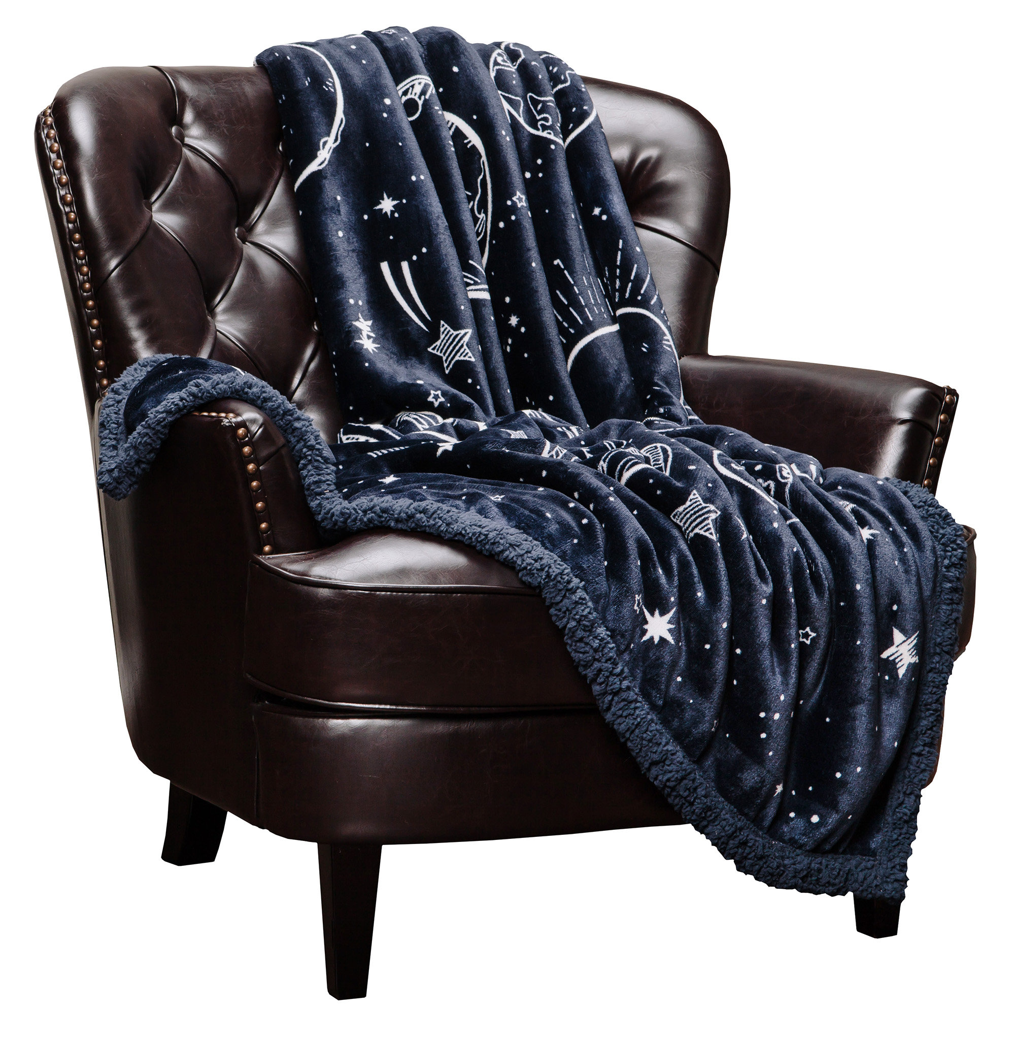 Chanasya Star Solar System Galaxy Space Throw & Reviews | Wayfair
