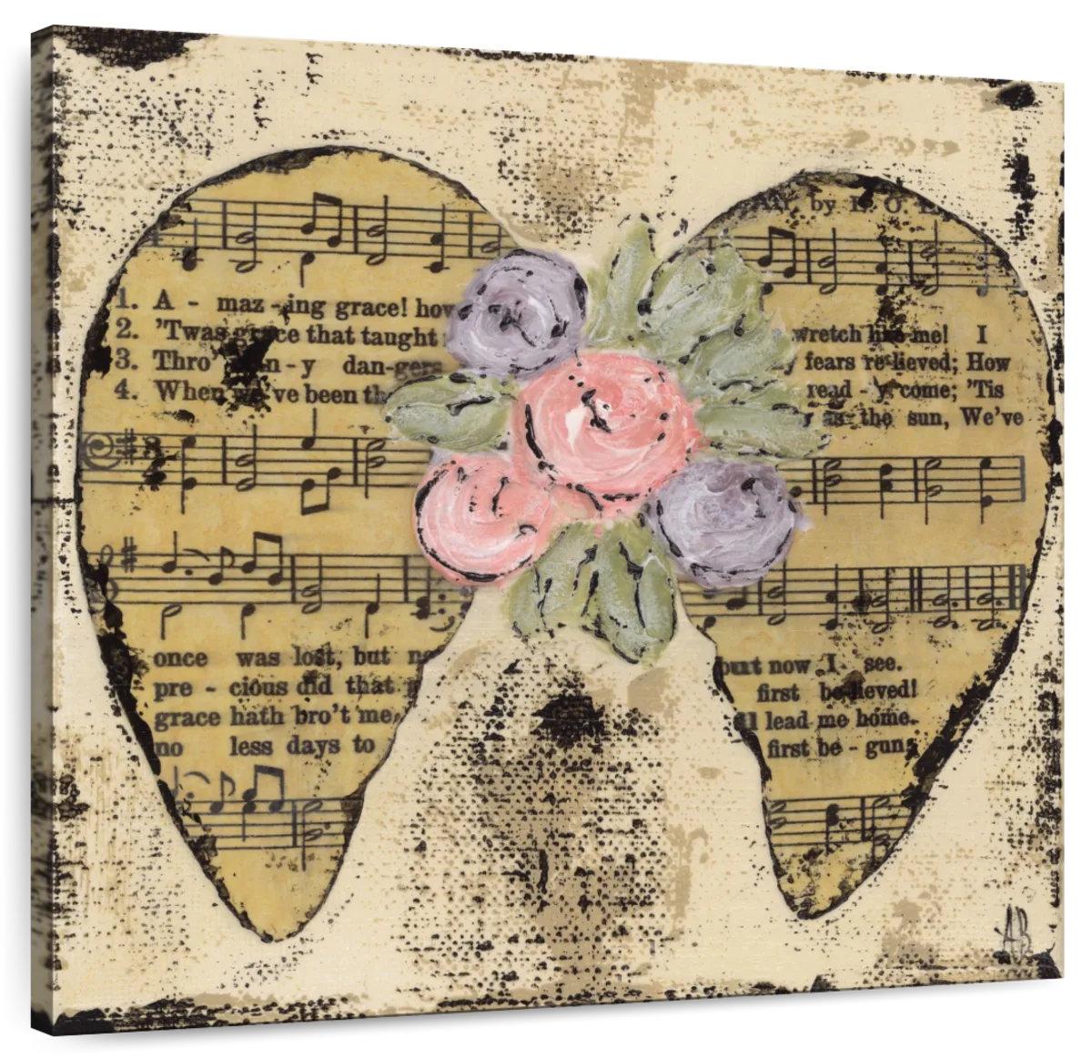 Lark Manor™ Harnek Amazing Grace Floral | Wayfair