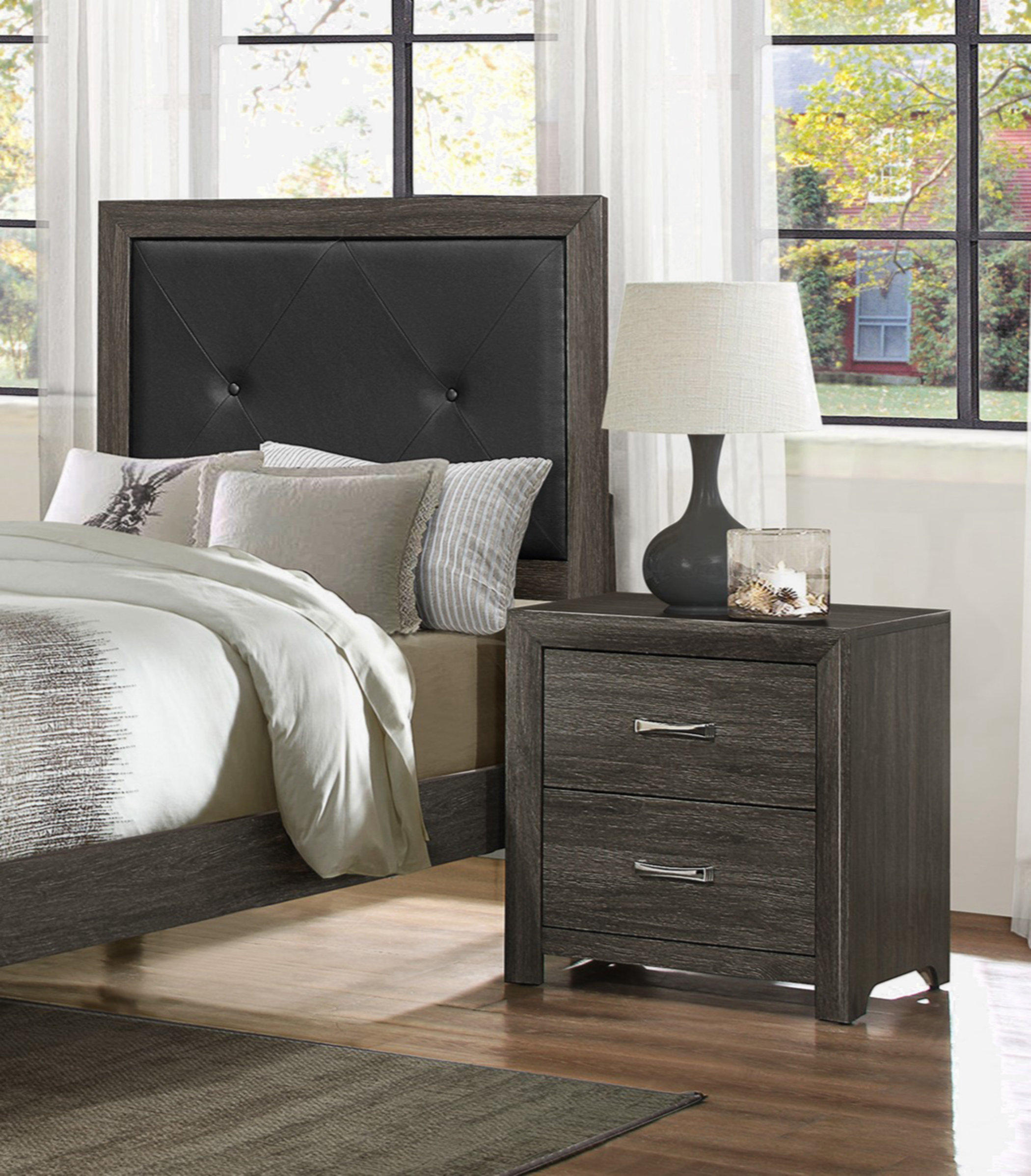 Lark Manor™ Cadwaller Wood Nightstand | Wayfair