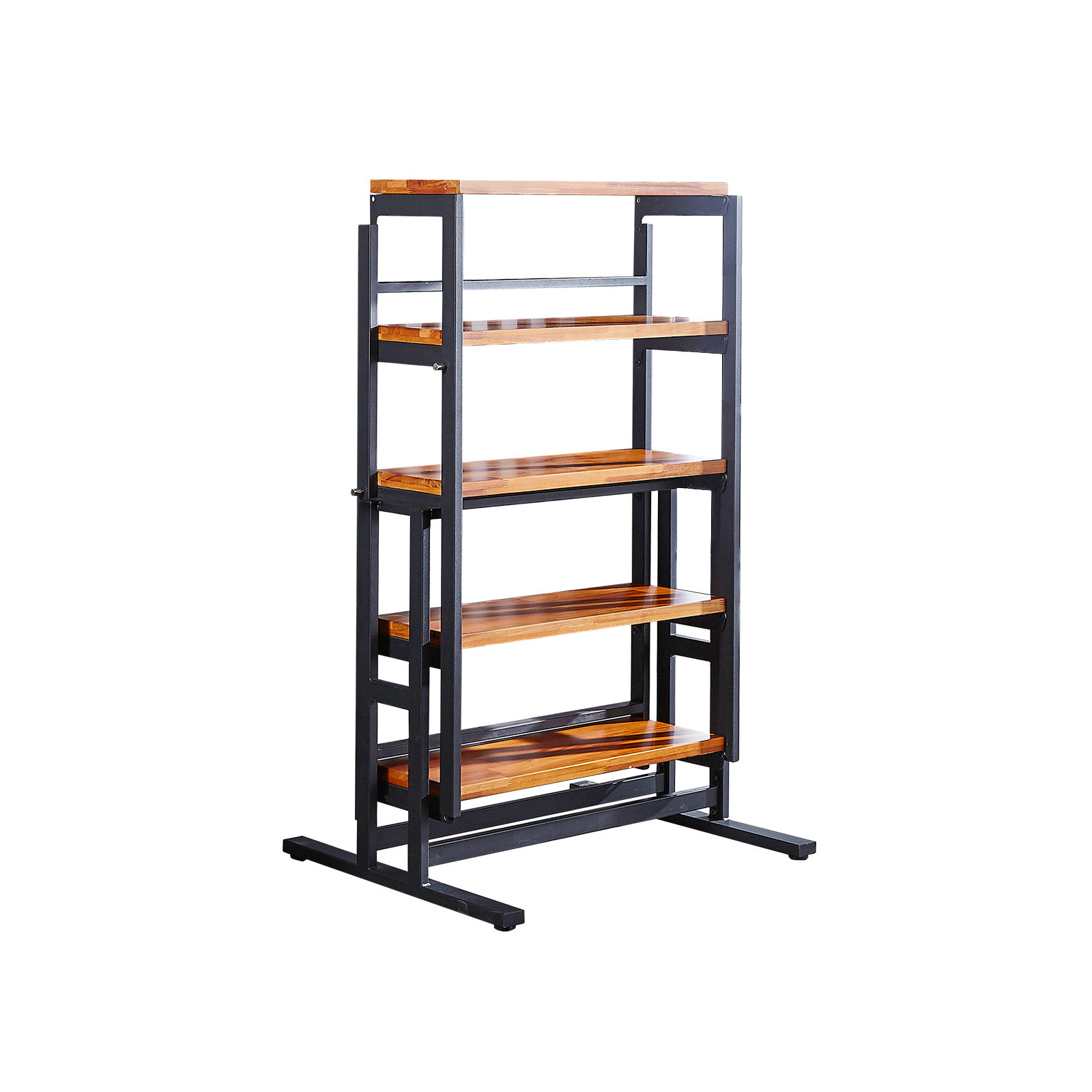 17 Stories Extendable Dining Table Convertible 2 In 1 Shelf To Table ...
