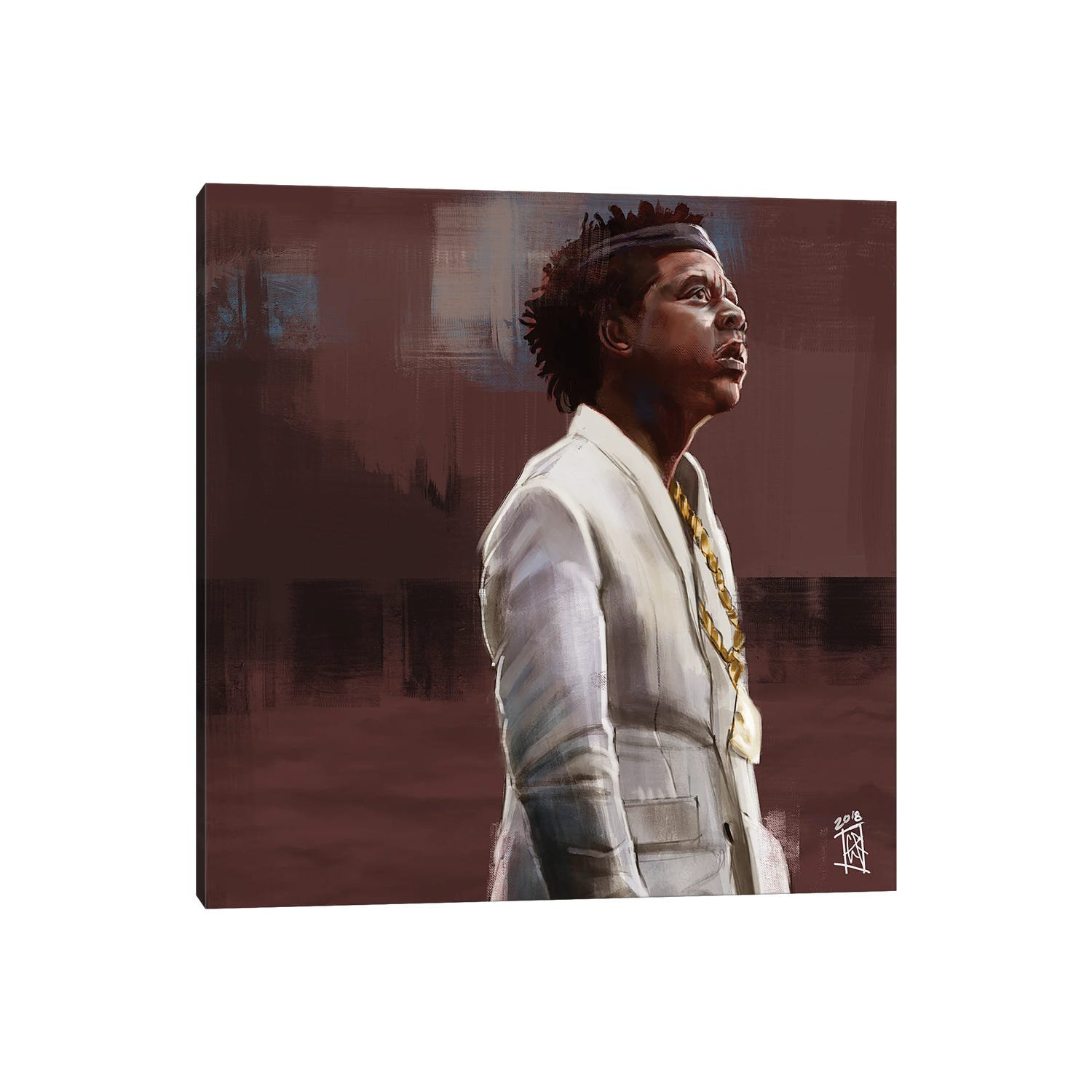 East Urban Home Mr Carter by Gordon Rowe - Wrapped Canvas Painting ...