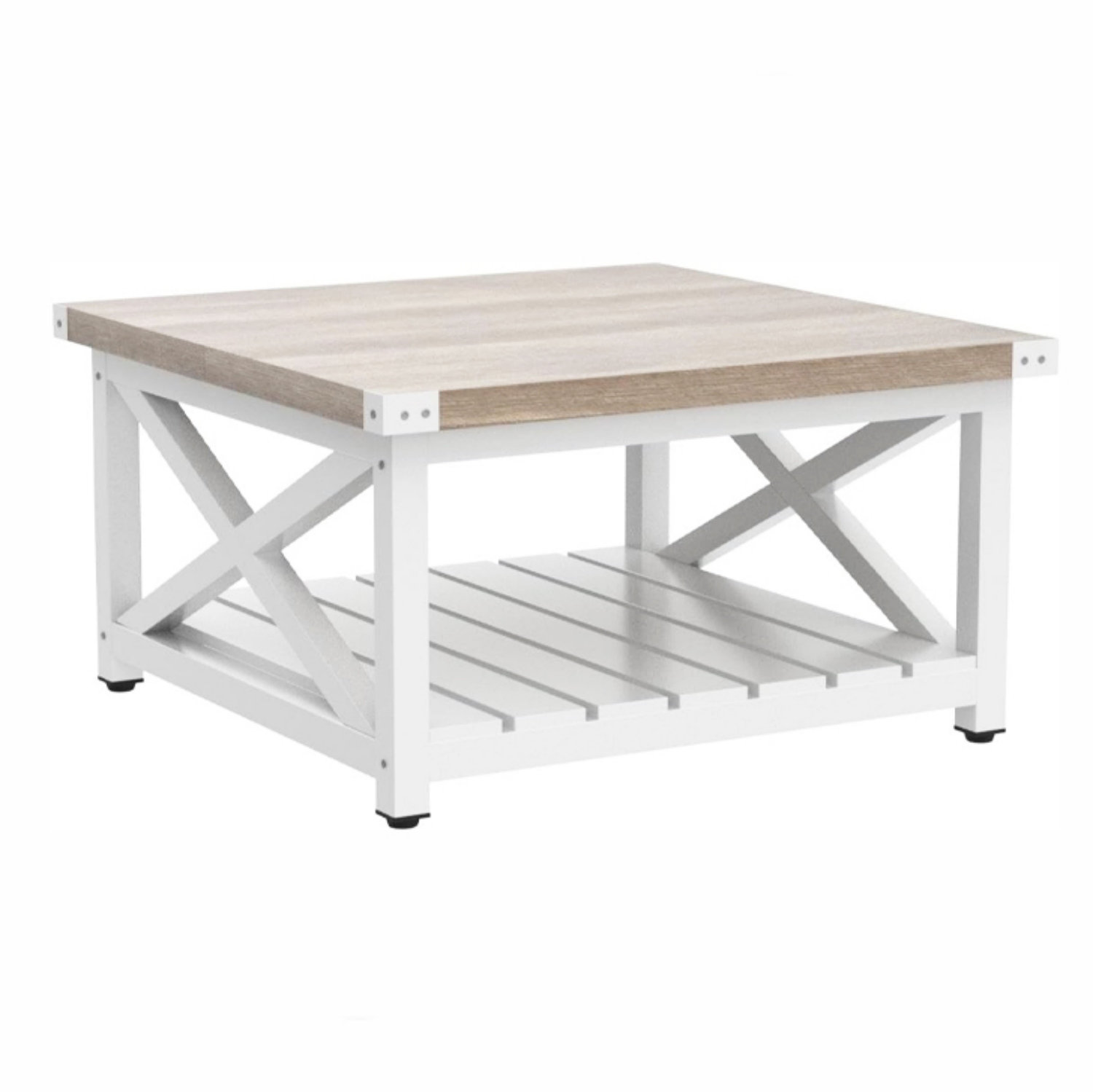 Ameriwood Square Coffee Table for Living Room | Wayfair