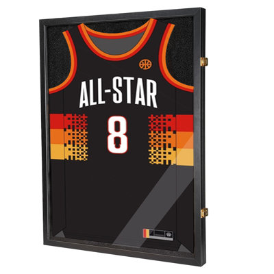 HomCom Jersey Display Case & Reviews | Wayfair