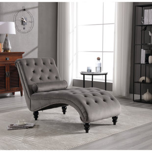 Grey Chaise Lounge Chairs You'll Love | Wayfair