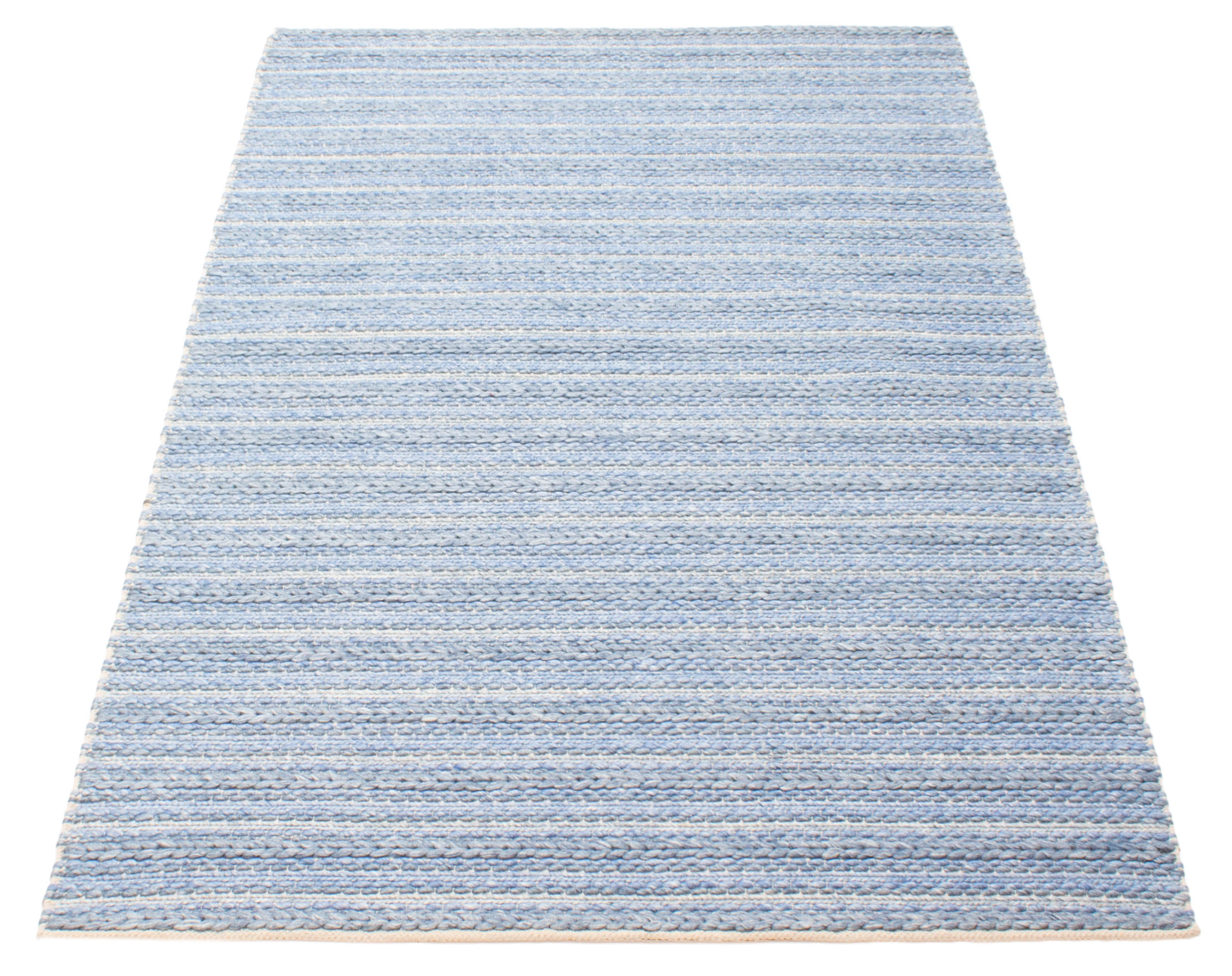 Hokku Designs One Of A Kind Sienna Blue 5'0" x 8'3"Area Rug | Wayfair