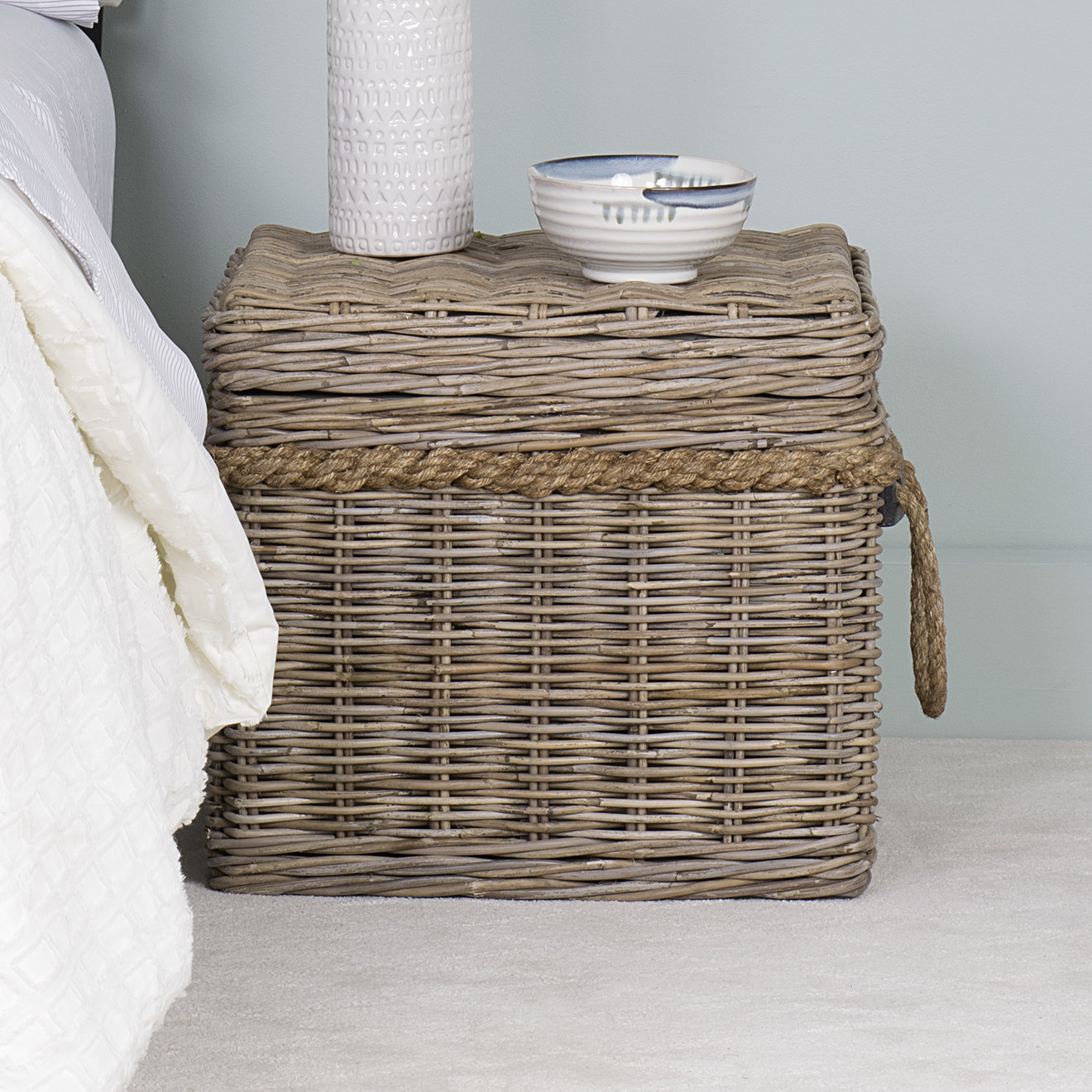Sand & Stable™ Brixley Rattan Storage Trunk & Reviews - Wayfair Canada