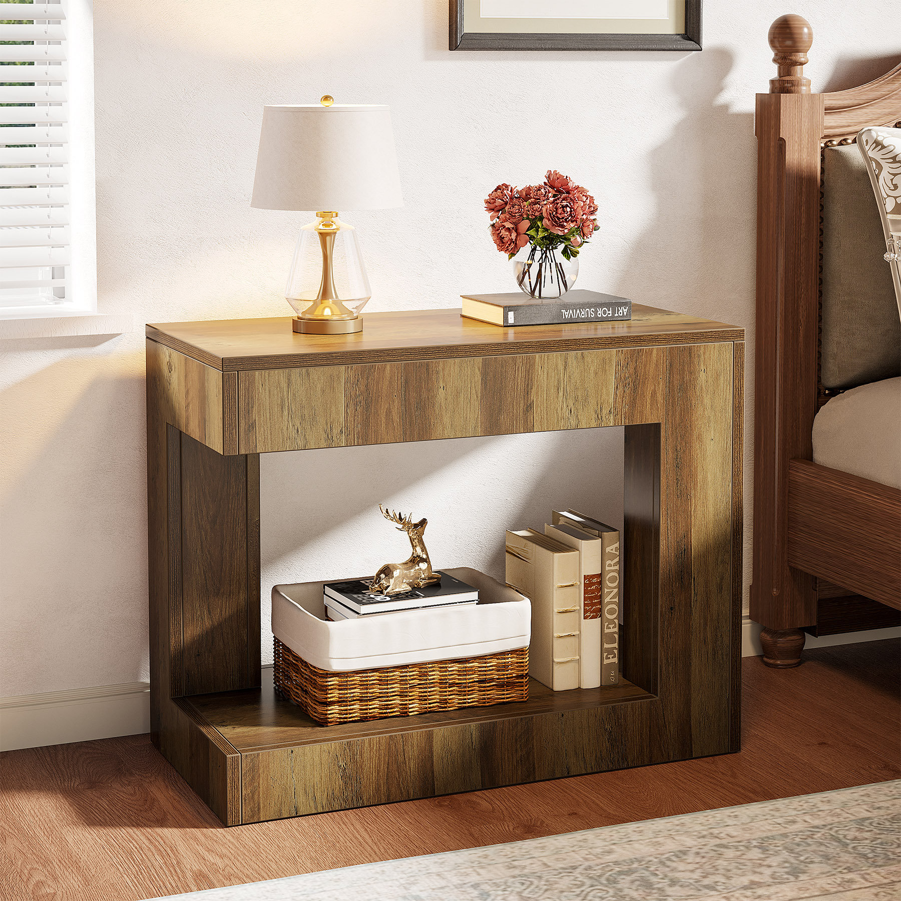 Millwood Pines Garbacz 2-Tier End Table (Set Of 2) | Wayfair