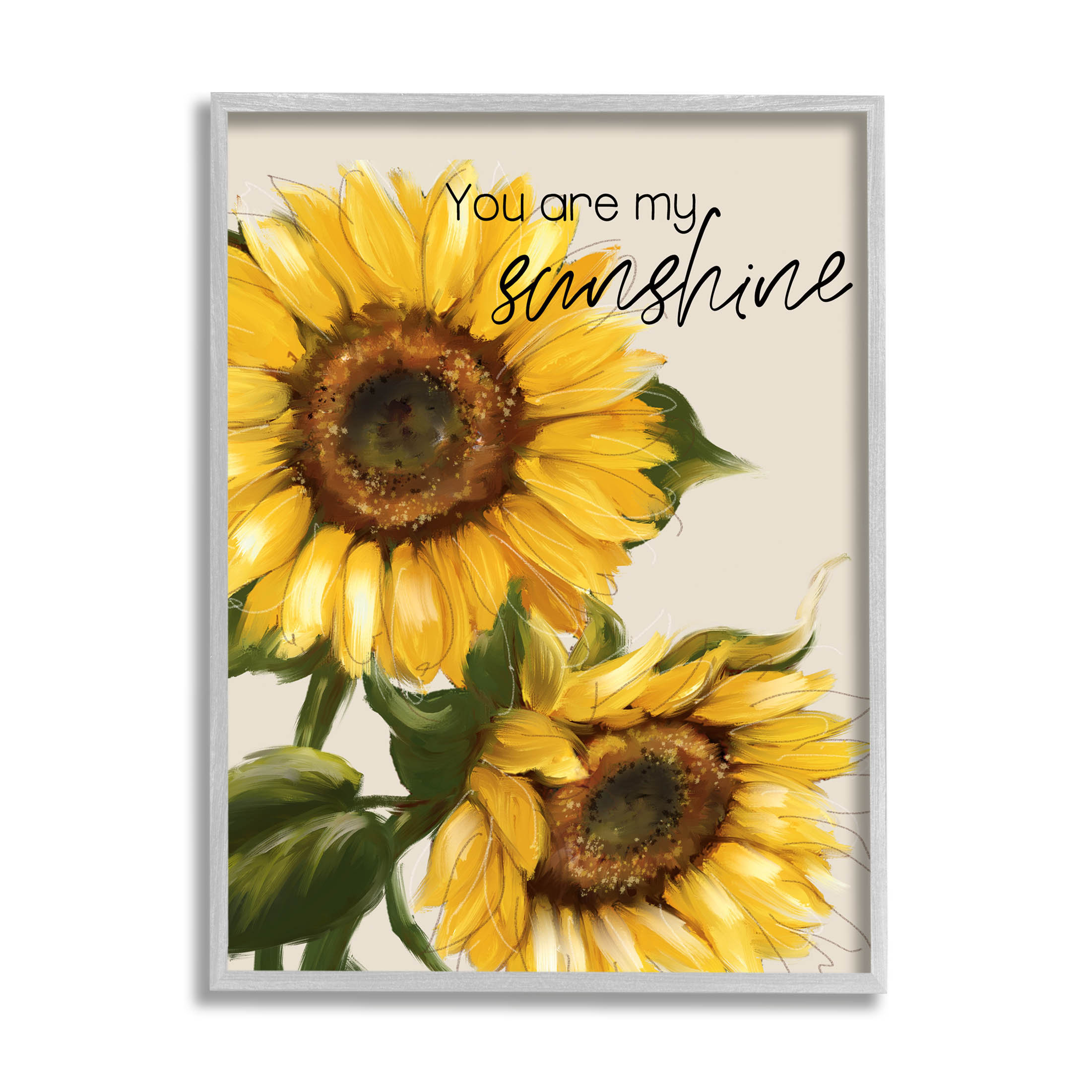 August Grove® You Are My Sunshine Sunflower Blooms by Conrad Knutsen ...