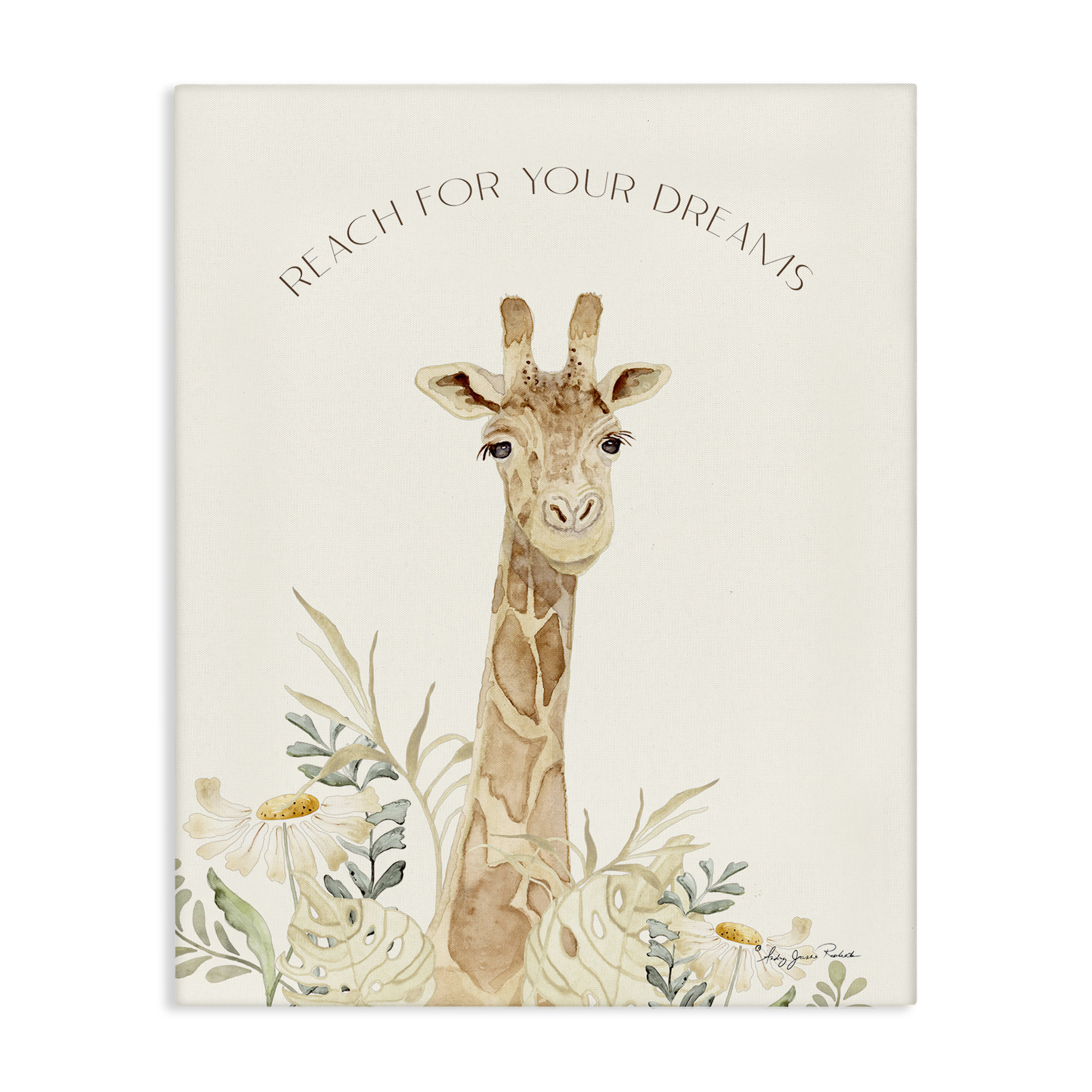 Bungalow Rose Reach For Your Dreams Canvas Wall Art by Audrey Jeanne ...