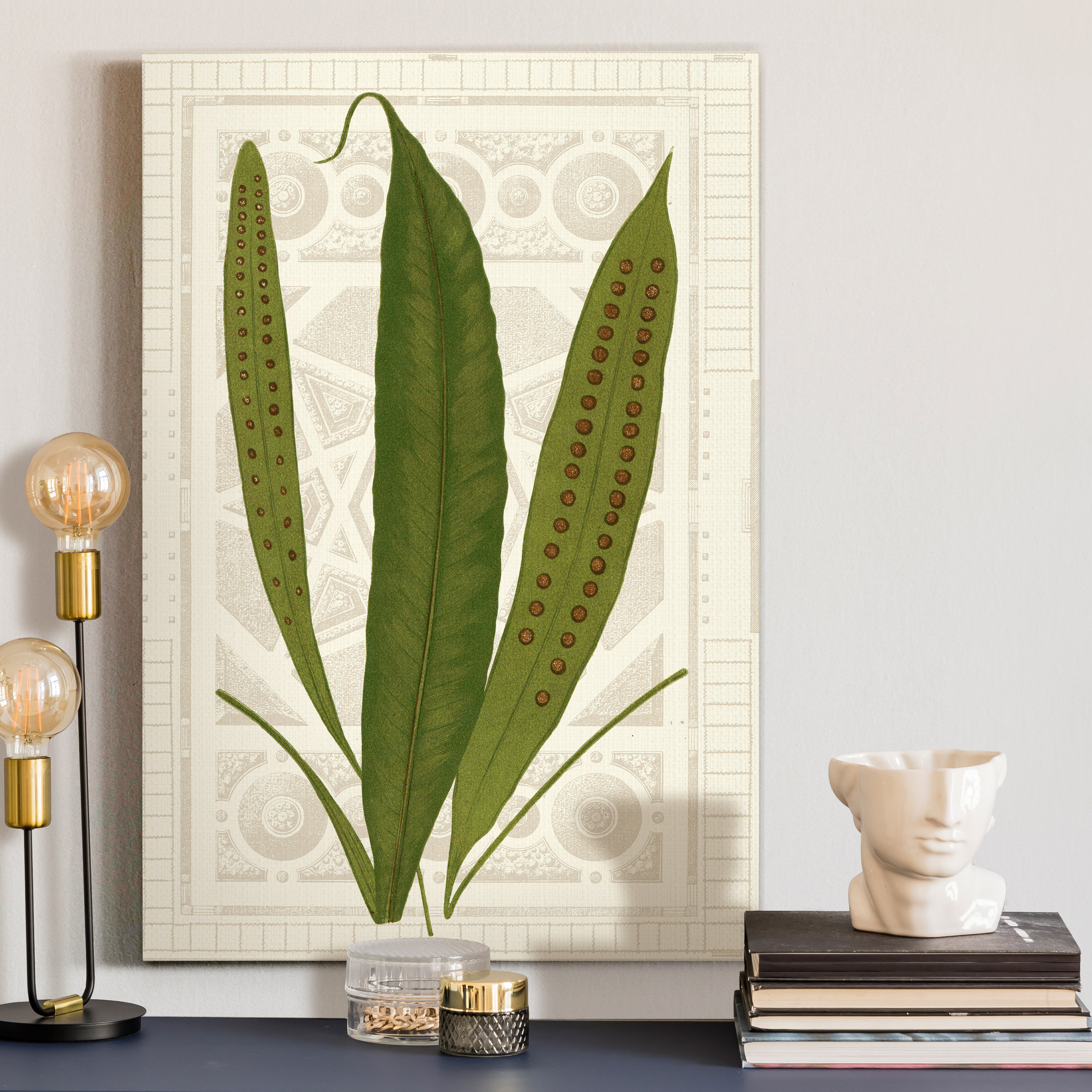 Red Barrel Studio Garden Ferns VI - Wood Print on Canvas - Wayfair Canada