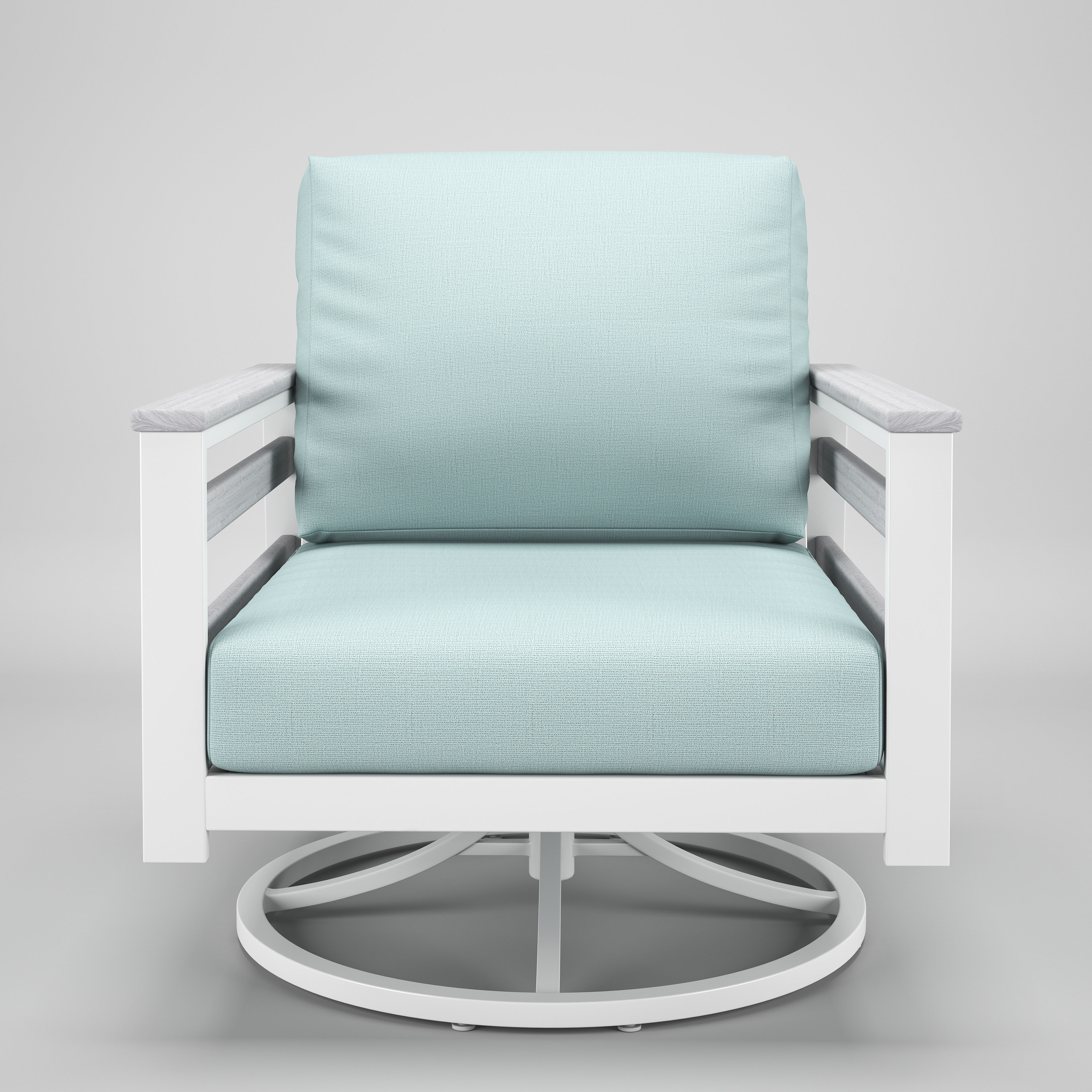 Birch Lane™ Dixon Metal Outdoor Rocking Chair With Sunbrella Cushion ...