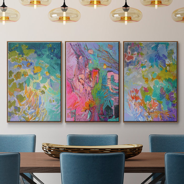 Orren Ellis Let Me Bloom I Am 3 Pieces | Wayfair