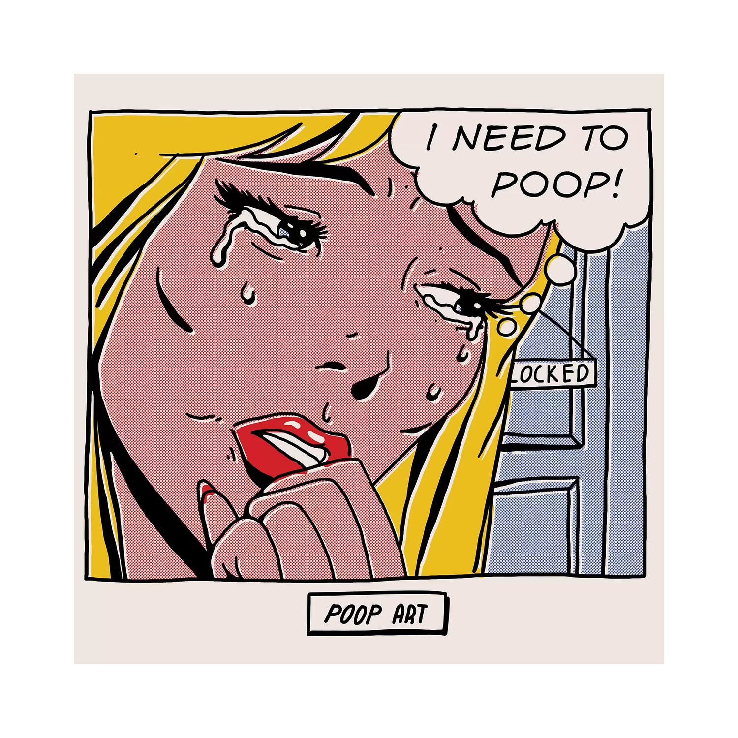 East Urban Home Poop Art by Mathiole - Print - Wayfair Canada