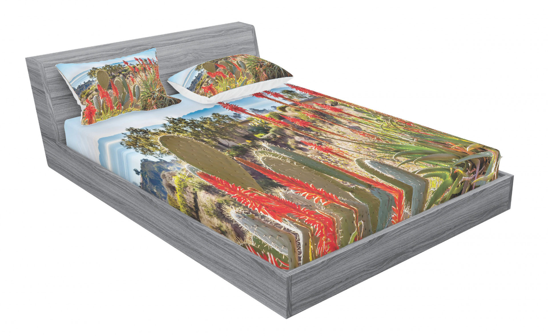 Ambesonne Cactus Sheet Set | Wayfair