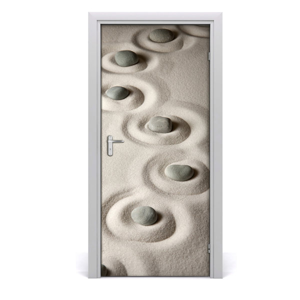 Coloray Stones On Sand Door Decal | Wayfair.ie