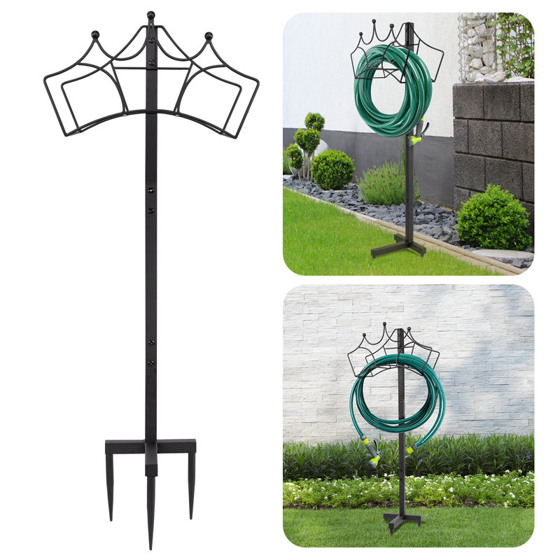 Arlmont & Co. Steel Stand Hose Holder & Reviews | Wayfair