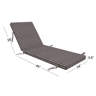 AllModern Kacy Sunbrella® Outdoor Patio Chaise Lounge Cushion | Wayfair