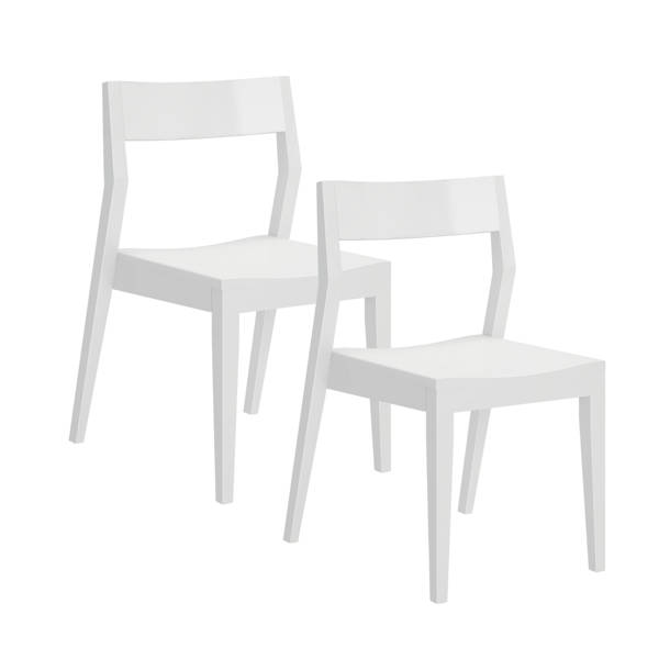Wade Logan® Linzy Solid Wood Low Back Side Chair | Wayfair