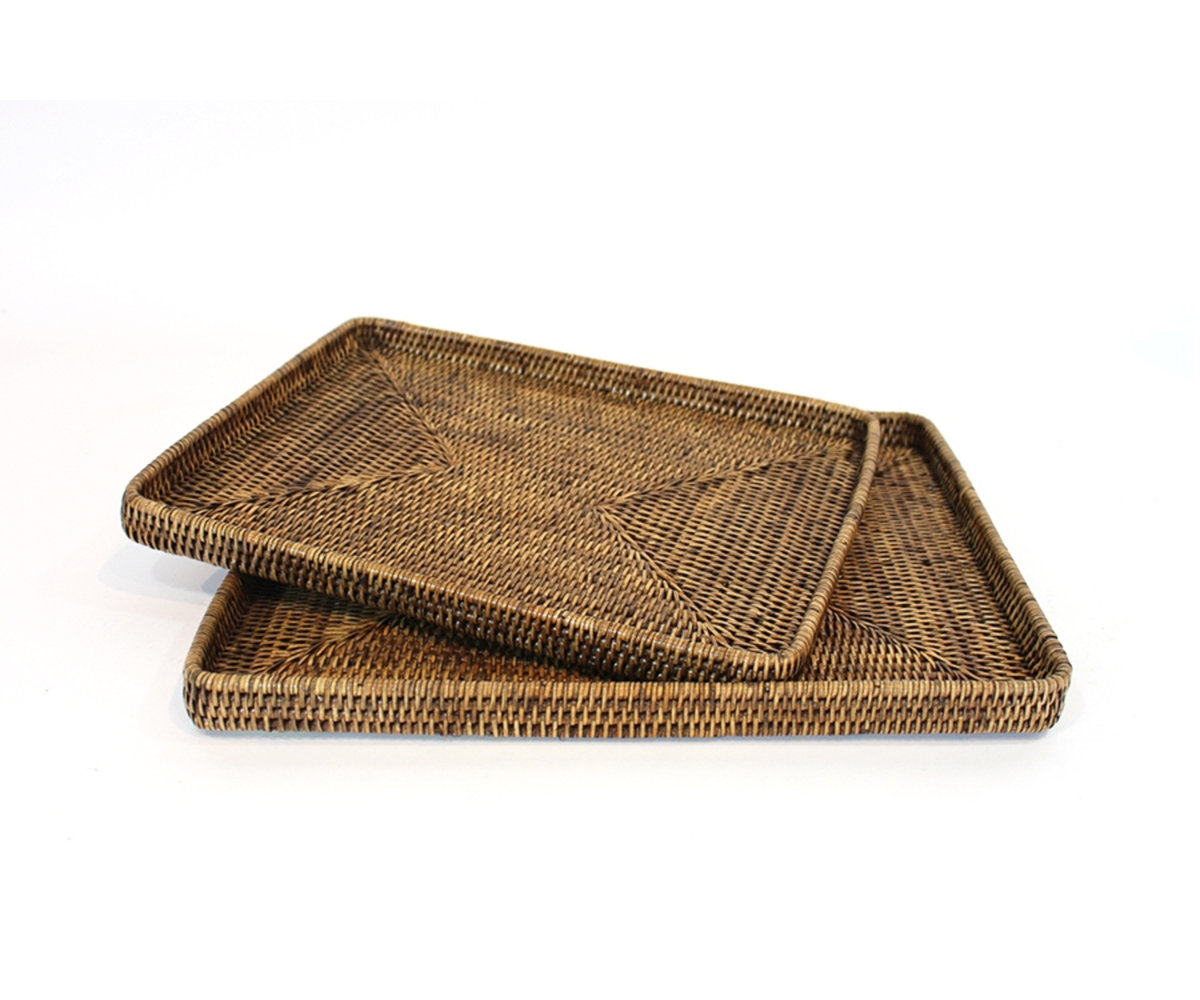 Matahari US Set Of 2 Rectangular Trays | Perigold