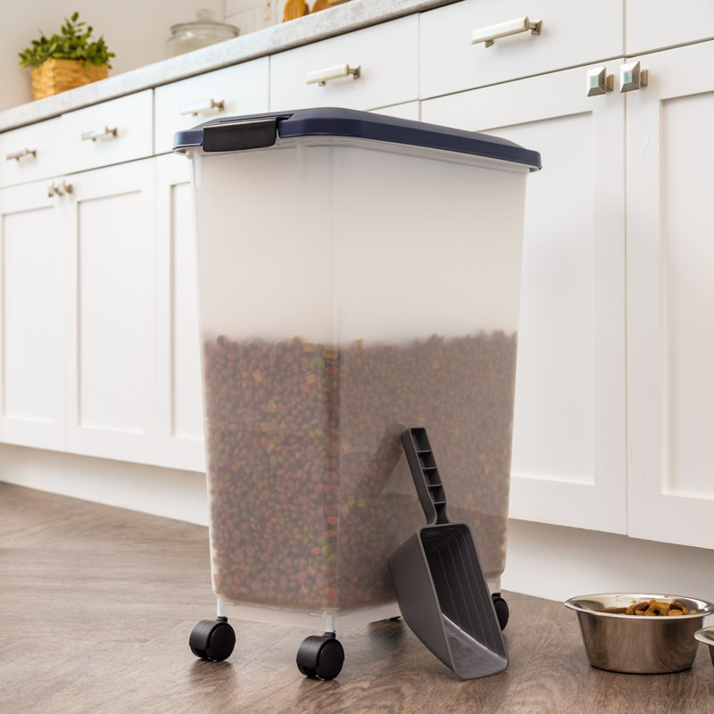 IRIS USA, Inc. 47 QT (11.75 GAL) Pet Food Container w/ Scoop & Reviews ...