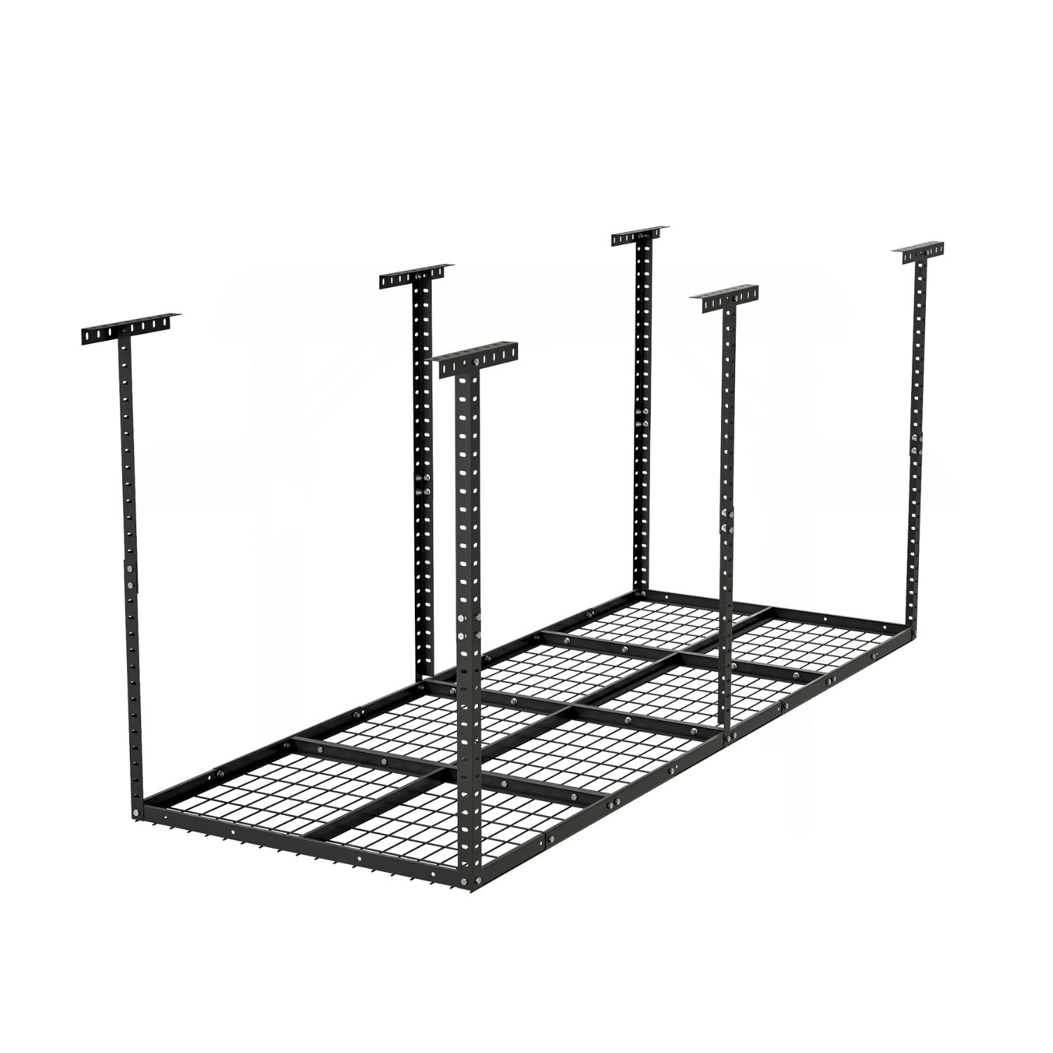 Rebrilliant 95.9" L X 36.1" W X 44.9" H Heavy Duty Metal Overhead ...