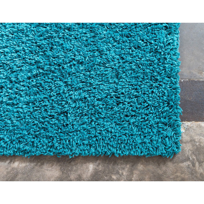 RugPal Sybil Performance Teal Rug & Reviews | Wayfair
