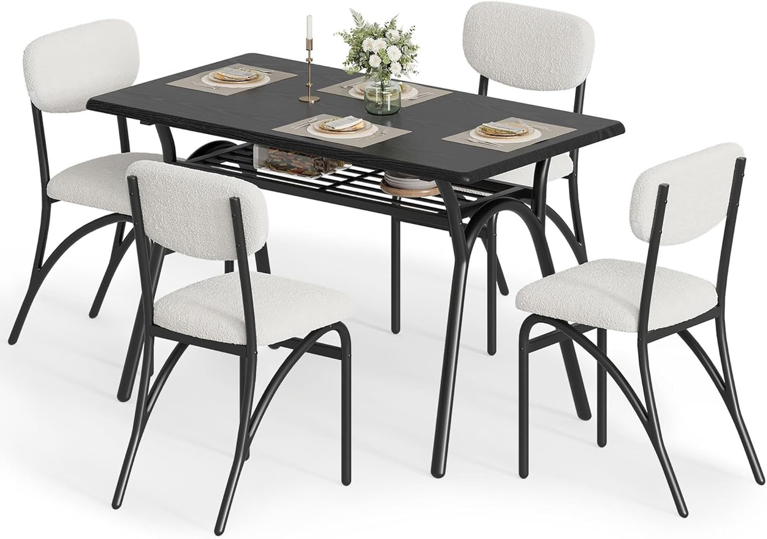 George Oliver Dining Table Set For 4 | Wayfair