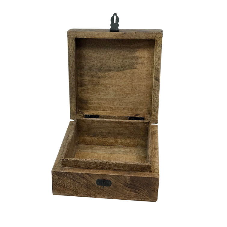 Red Barrel Studio® Handmade Wooden Decorative Box - Wayfair Canada