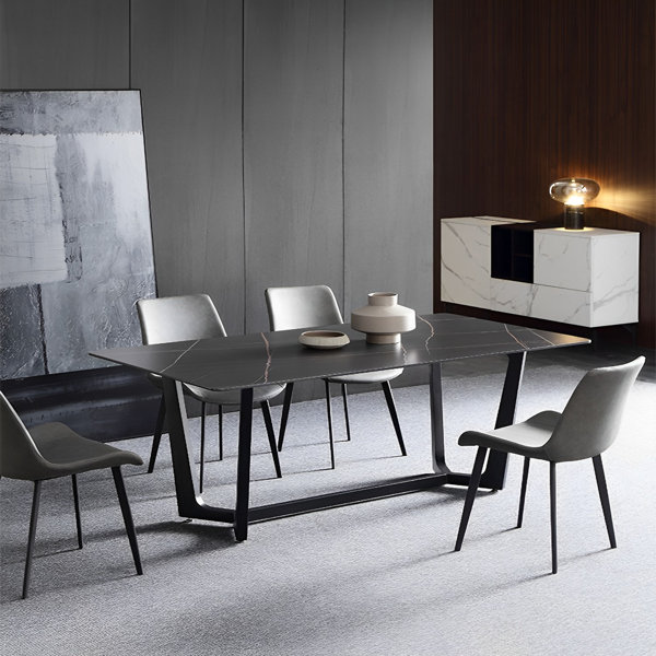 Brayden Studio® Seniz 5 - Piece Trestle Dining Set | Wayfair