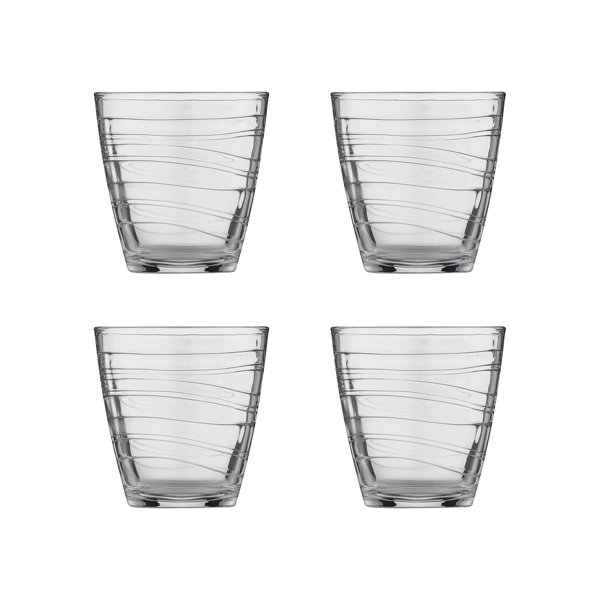 Ravenhead 4 - Piece 300ml Glass Drinking Glass Glassware Set | Wayfair ...