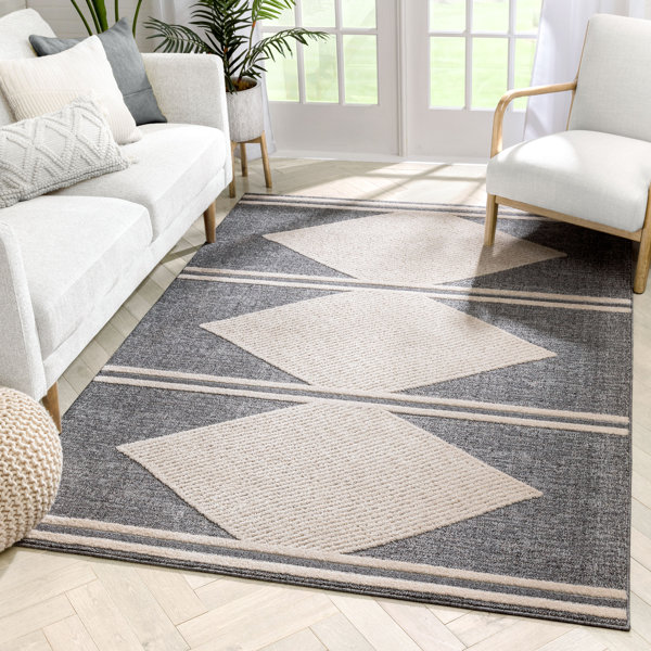 Union Rustic Marcone Geometric Rug - Wayfair Canada