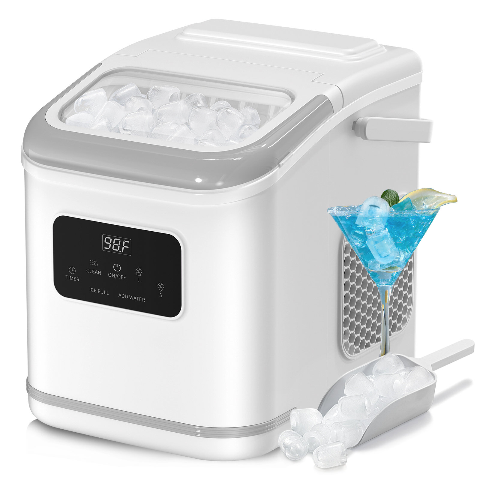 small ice cubes maker