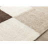 Latitude Run® Fergus Neutral Brown Checkered Area Rug | Wayfair