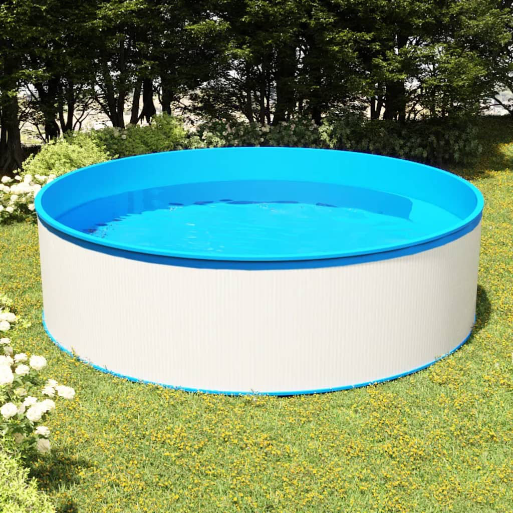 vidaXL Splasher Pool Inflatable Swimming Pool Above Ground Swim | Wayfair