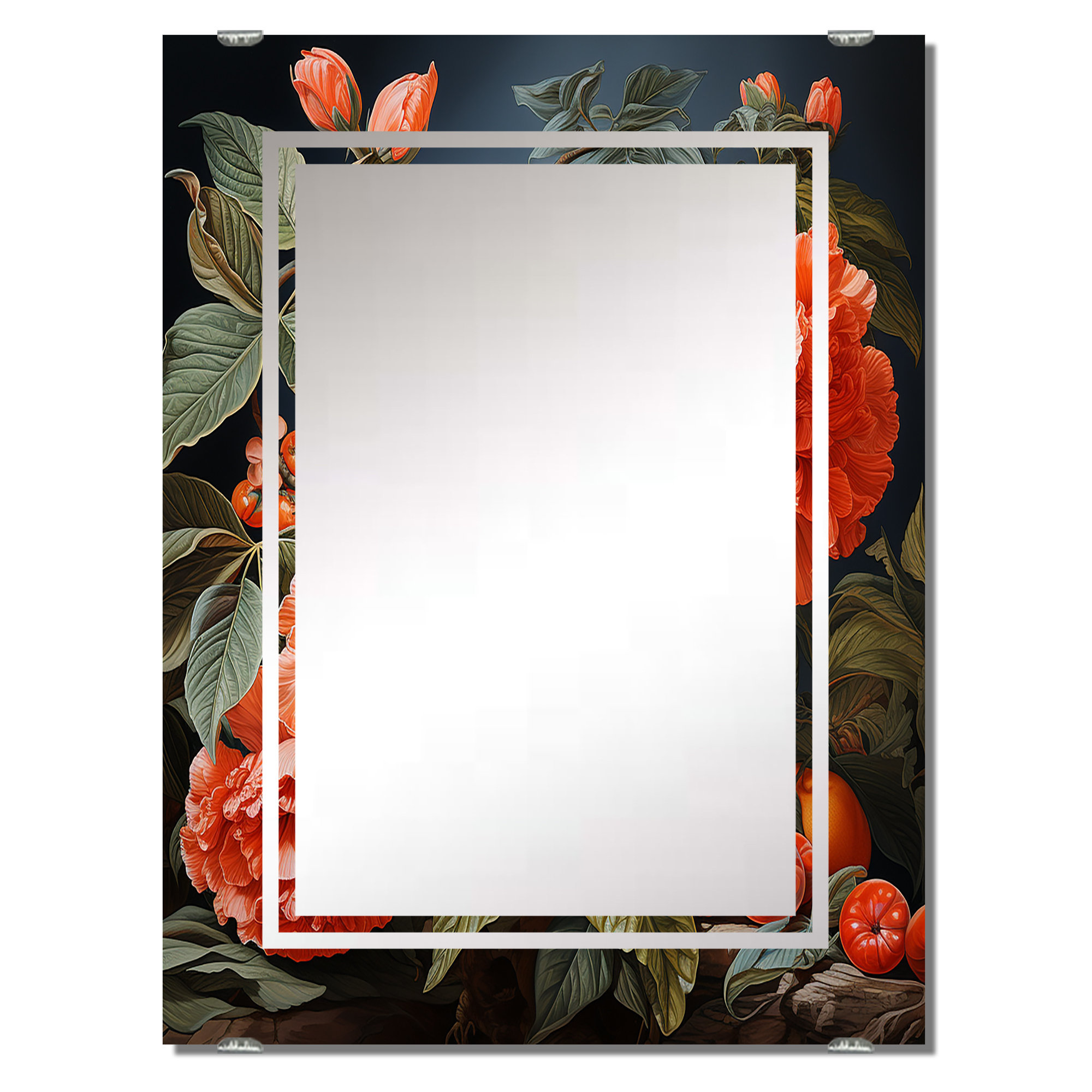 East Urban Home Pitman - Fruits Mirror Wall Decor | Wayfair