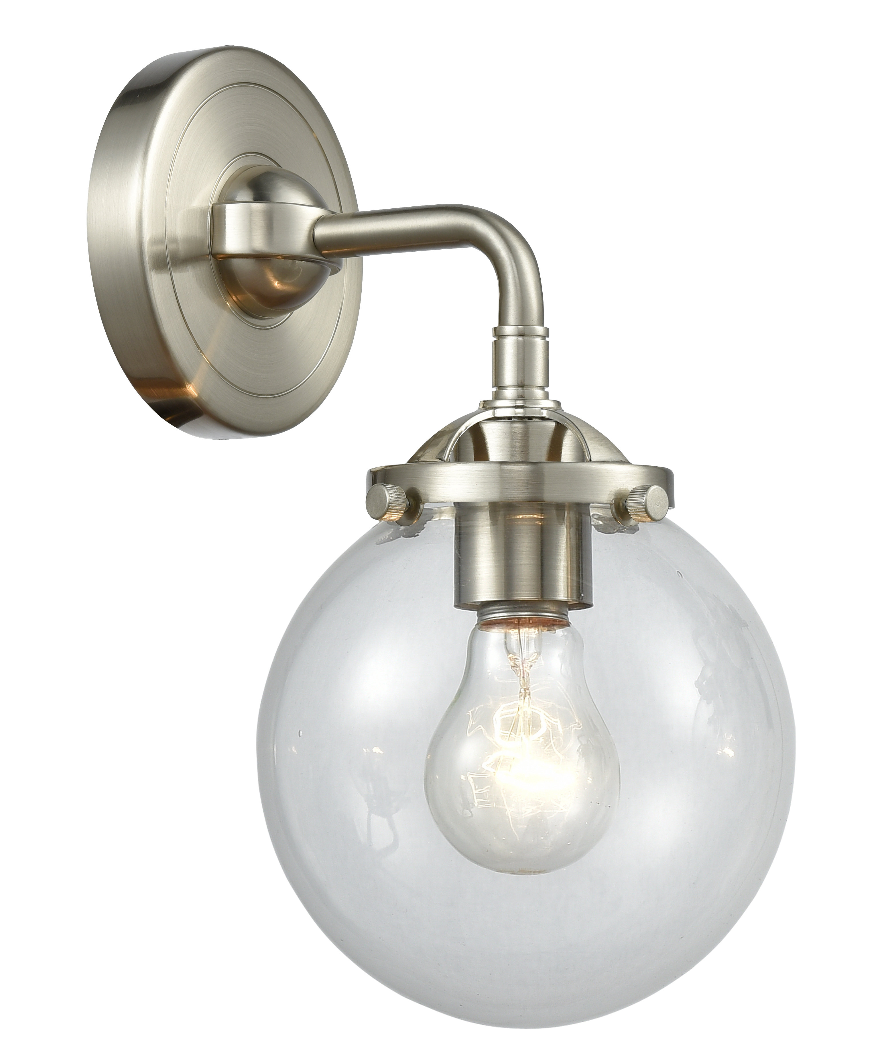 Beachcrest Home Zarmayr 1 - Light Dimmable Armed Sconce & Reviews ...