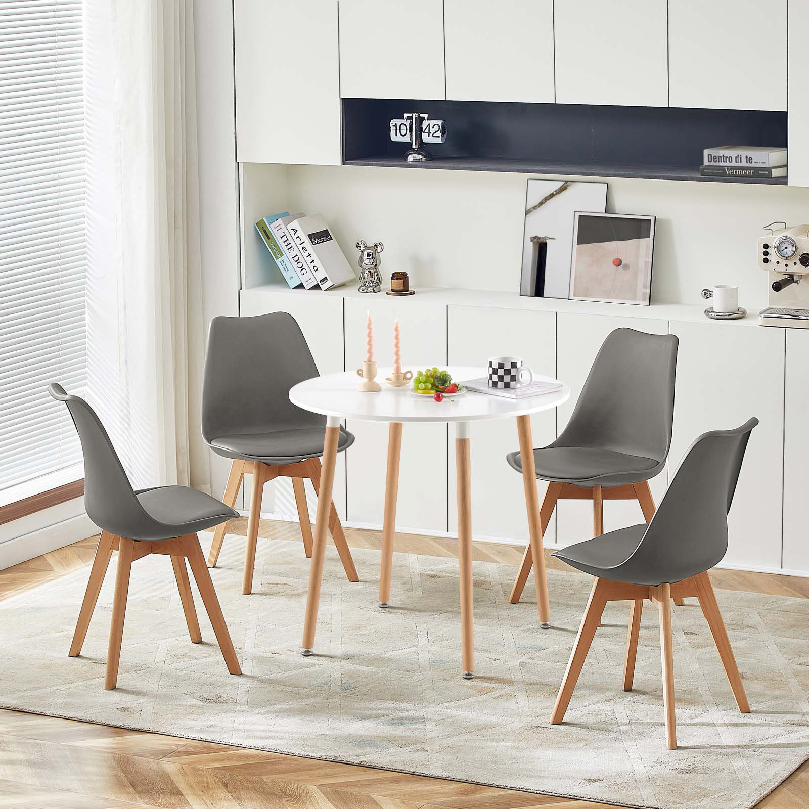 George Oliver Kentae Round 31.5'' Dining Set | Wayfair