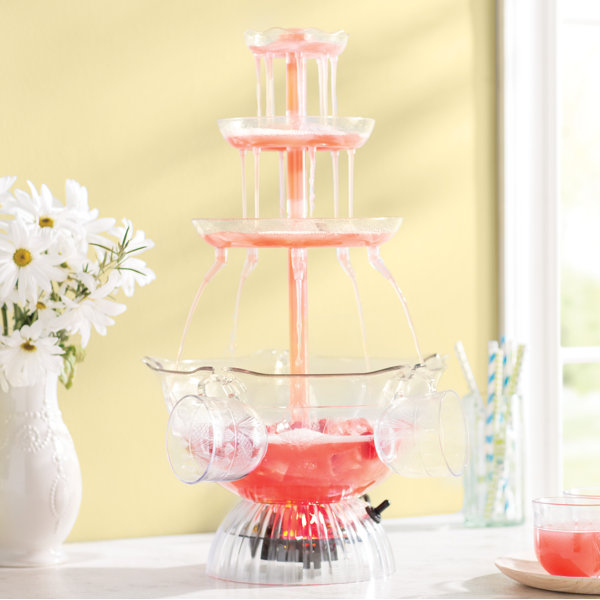 Nostalgia Lighted Party Fountain & Reviews | Wayfair