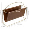 MY GIFT Vessena Leatherette Standing Sling Magazine Rack | Wayfair.co.uk