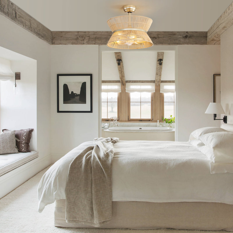 Bay Isle Home™ Modern Rattan Ceiling Fan With Remote Control & Reviews ...